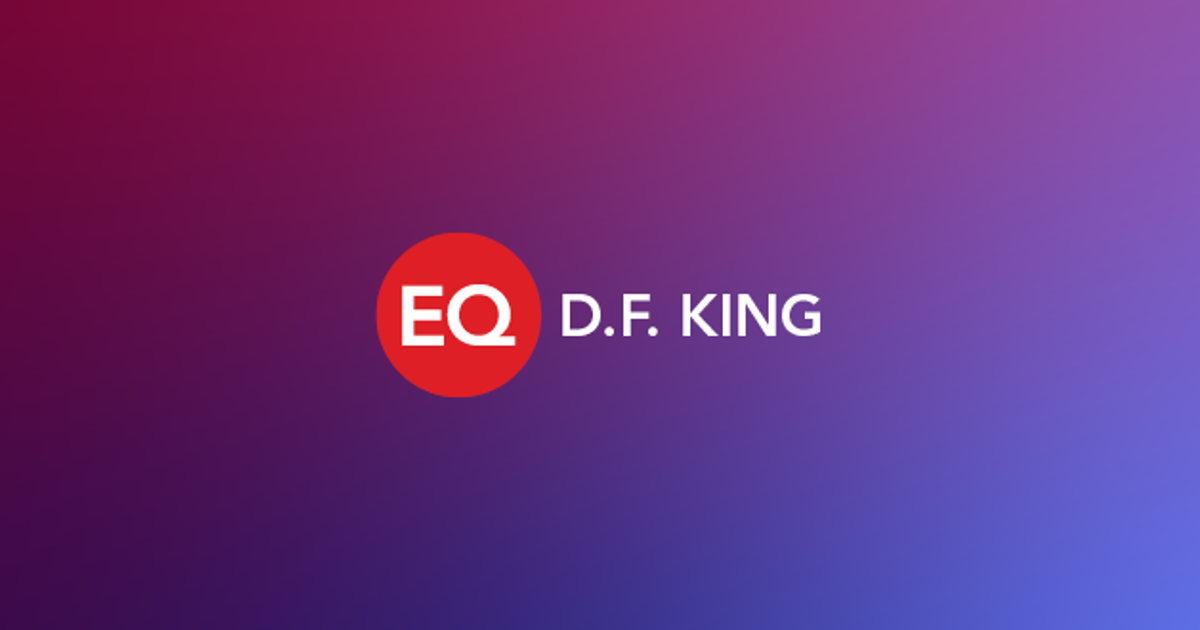 A Spotlight on D.F. King, an EQ Company - Equiniti